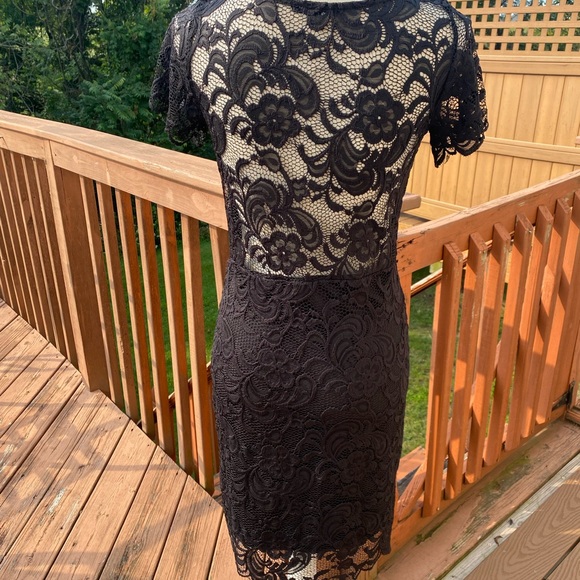 Ambiance | Dresses | Sexy Little Black Lace Dress By Ambiance Stretch ...